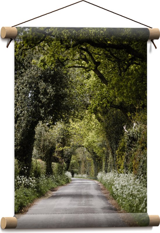 WallClassics - Textielposter - Weg door de Natuur - 30x40 cm Foto op ...