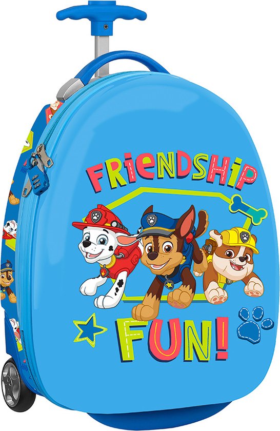 PAW Patrol, Friendship Fun - Trolley - 43 x 28 x 23 cm - Hardcase | bol