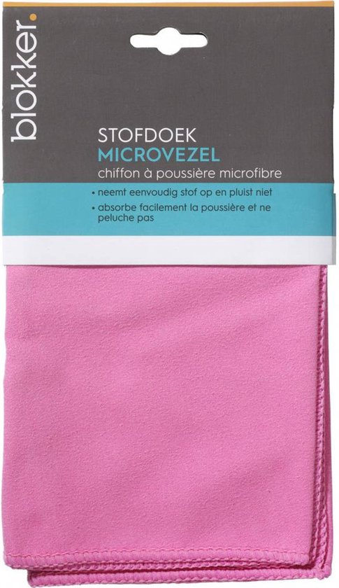 Blokker Microvezel Stofdoek - Neemt eenvoudig stof op - Pluist niet | bol