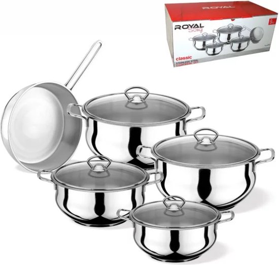 ROYAL CLASSIC COOKWARE SET | bol
