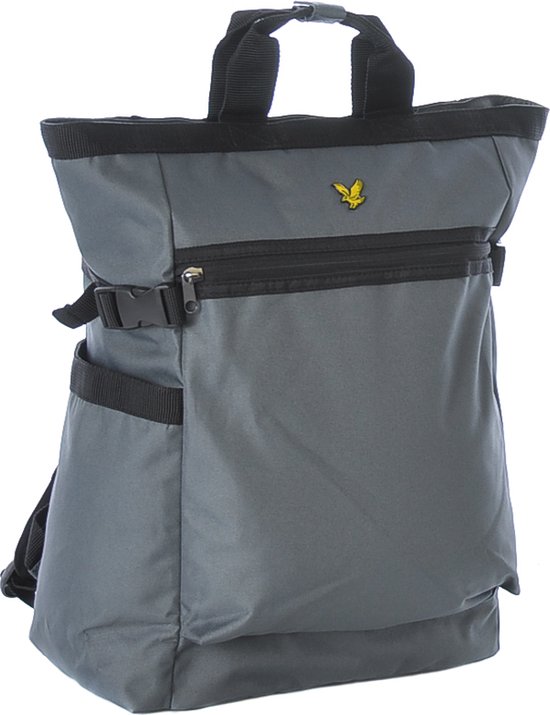 Lyle & Scott Tote Backpack Gunmetal | bol.com