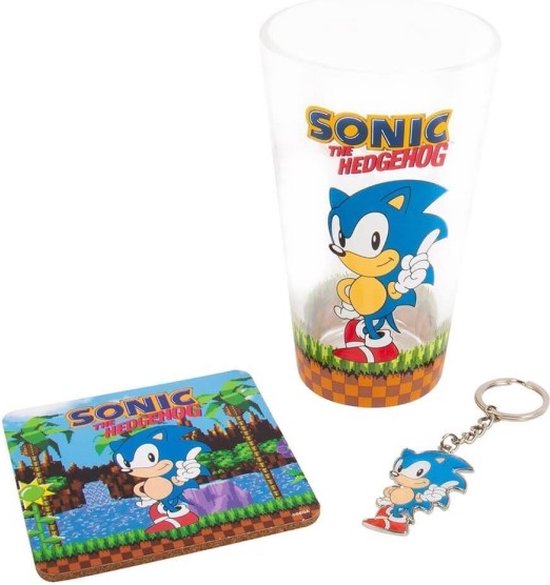 Sonic The Hedgehog 3in1 Gift Set | bol.com