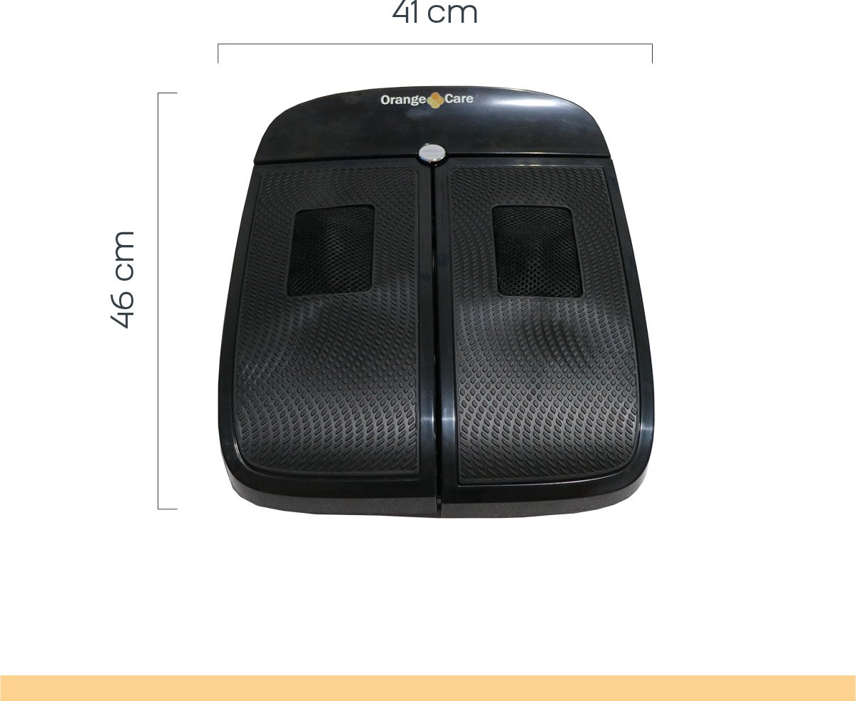 Vibration Leg Trainer, Elektrisch voetmassage apparaat - Zwart -... | bol