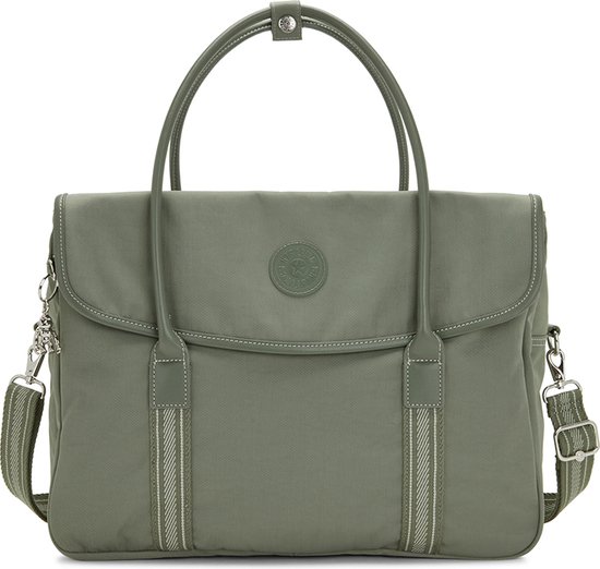 Kipling Superworker Laptoptas Dark Seaweed | bol.com