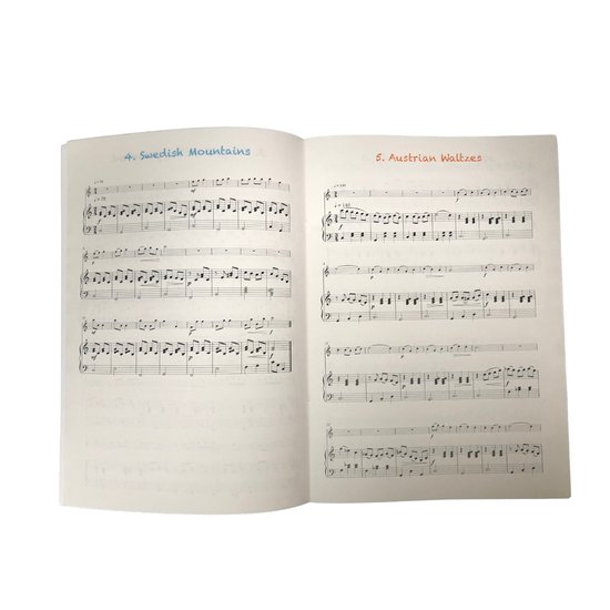 Colorful Flute Pieces 2 piano accompaniment - dwarsfluit - bladmuziek ...