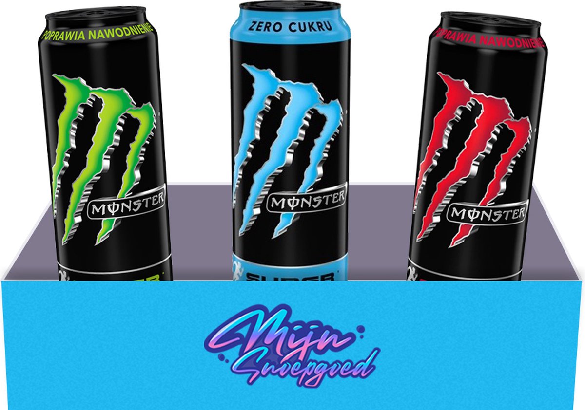 Mijn Snoepgoed - Monster Energy Super Fuel Box (3x568ml) - 3- Pack ...