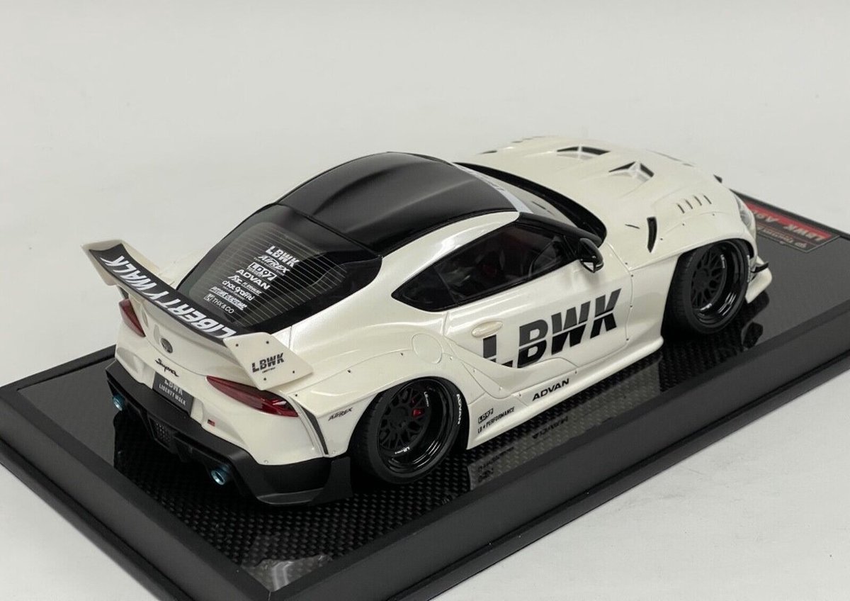 Ignition Model Toyota Supra LB Works A90) Wit 1:18 | bol