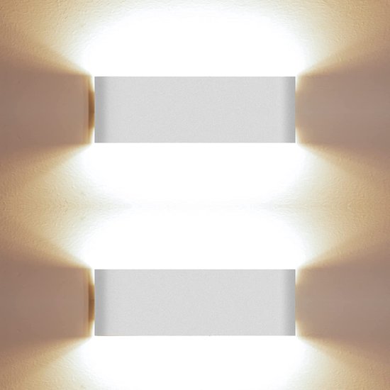 Flightmode- 2 Pack 10W LED Wall Light Indoor Outdoor Wall Light with ...