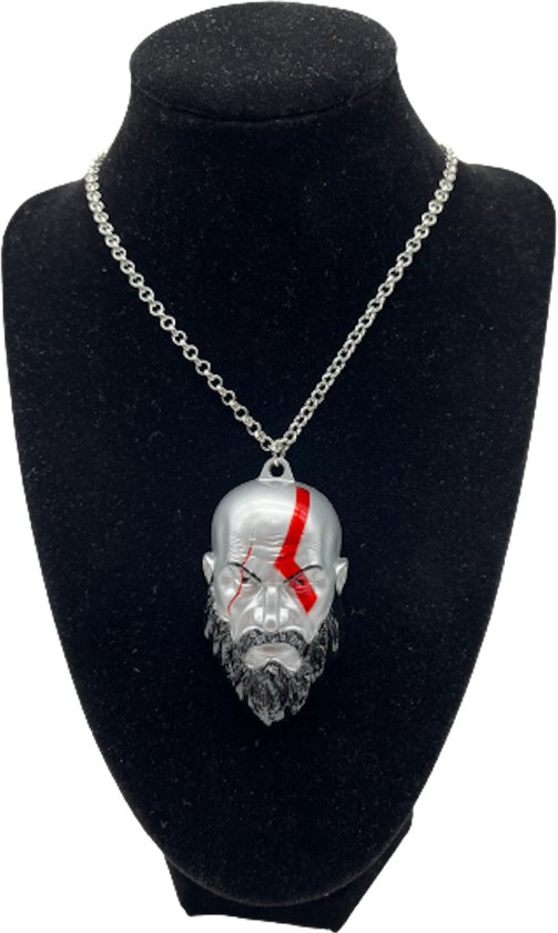 Dieu de la guerre, tête de Kratos, collier/pendentif, Zeus, Callisto ...