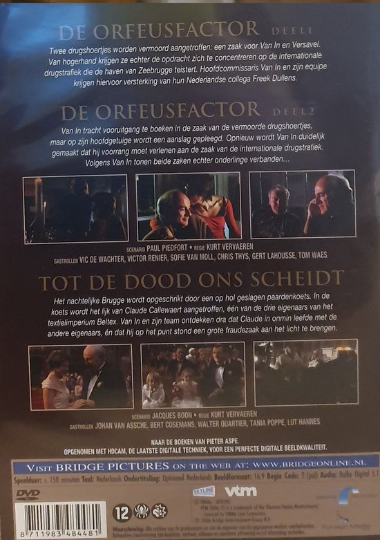 Aspe - De Orfeusfactor 1&2 - Tot de dood ons scheidt (Dvd), Herbert ...