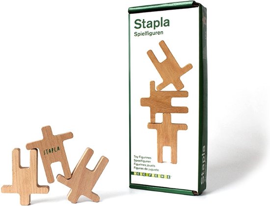 Stapla stapelfiguren - Houten speelfiguren voor peuters - Bevordert ...