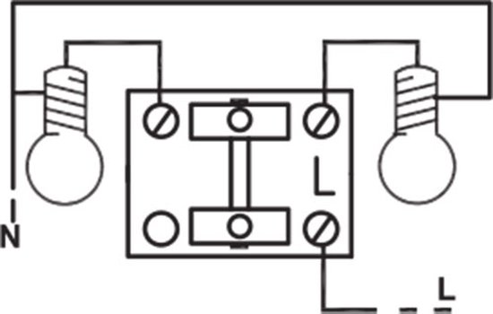Serieschakelaar - Opbouw - Dubbel - Waterdicht IP54 | bol
