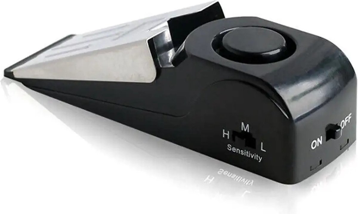 Anti inbraak deurstopper / deurwig met alarm - 100 dB - deurwiggen | bol