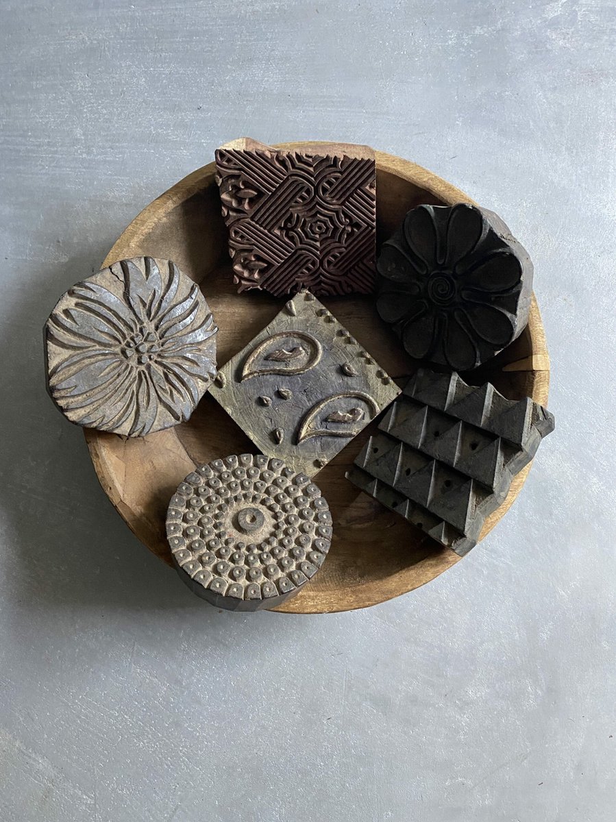 Batik Stempel hout | bol.com