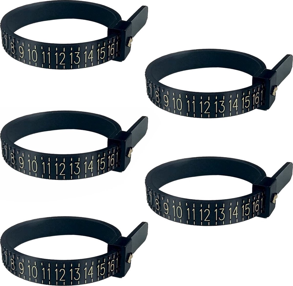 Fako Bijoux® - Ringmaat Meter - Ring Vinger Meetgereedschap - US ...