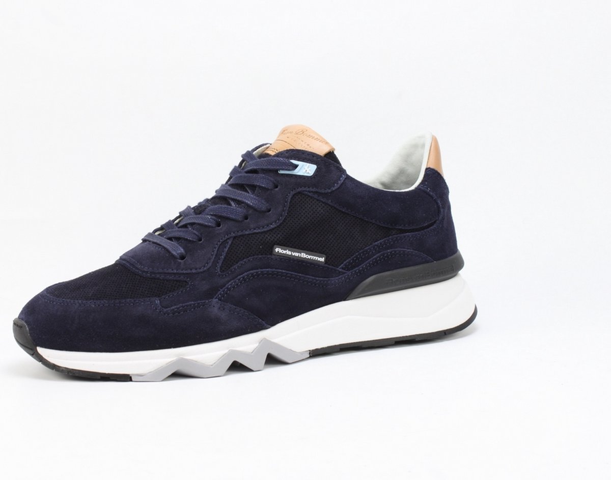 Floris Van Bommel Sfm-10136 Lage sneakers - Heren - Blauw - Maat 41 1/3 ...