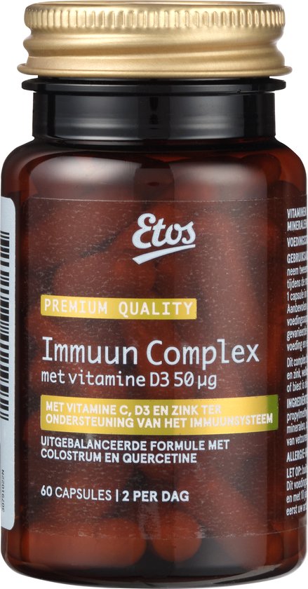 Etos Immuun Complex - Premium - 60 stuks | bol
