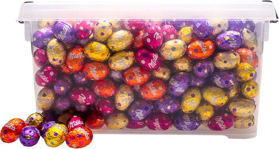 Milka paaseitjes – chocolade voor Pasen – 4kg | bol.com
