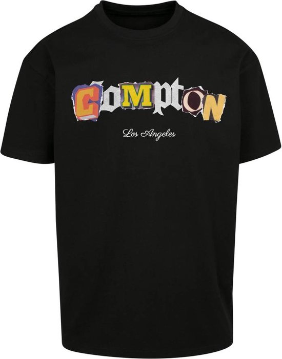 Mister Tee Heren Tshirt -L- Compton L.A. Oversize Zwart | bol.com