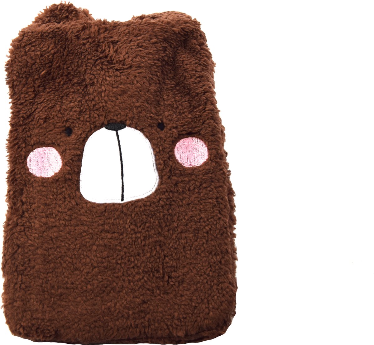 Warme schattige dieren kruik 850 ml - Kruik met knuffelhoes - Kruik ...