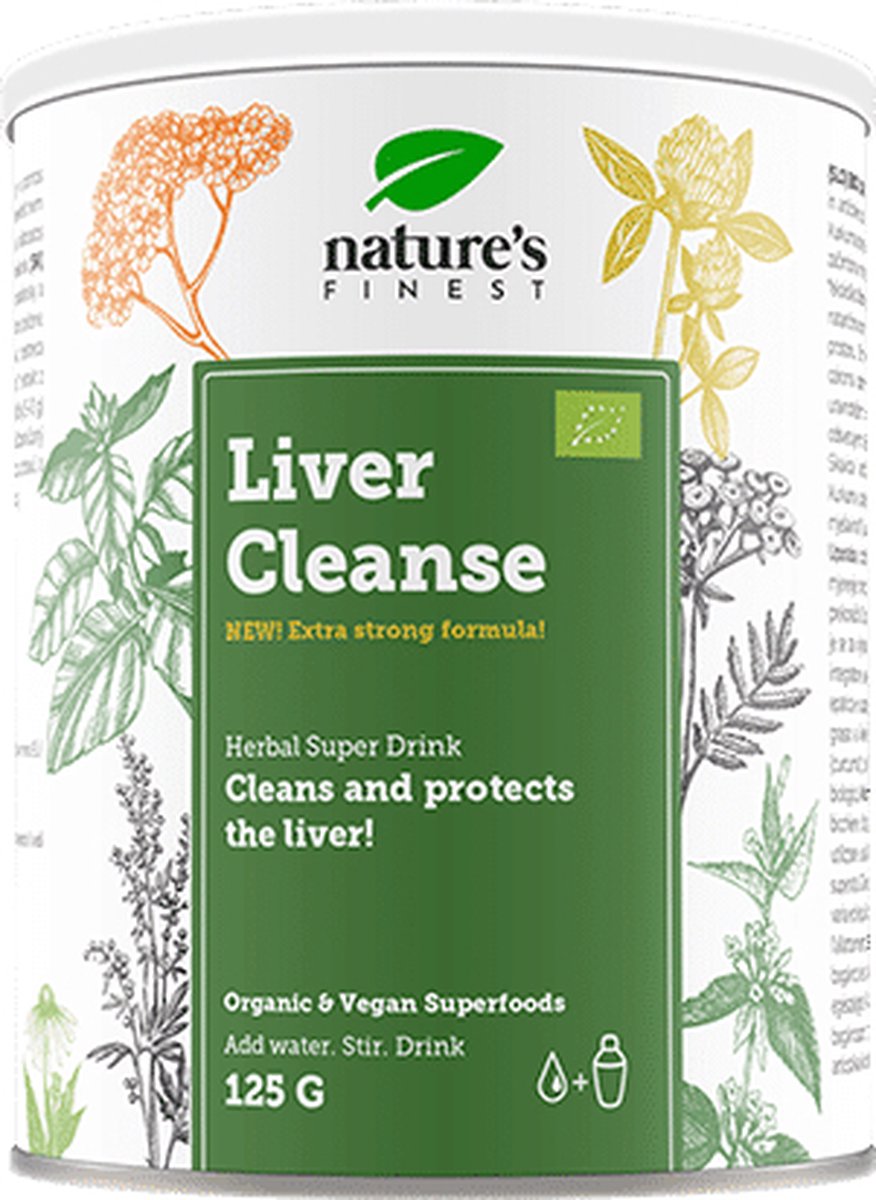 Nature's Finest Liver Cleanse Powder 125 g | Natuurlijk Mengsel van 4 ...