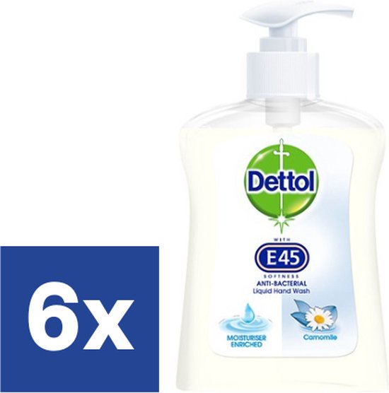 Dettol Anti-bacterieel Kamille Handzeep - 6 x 250 ml | bol.com
