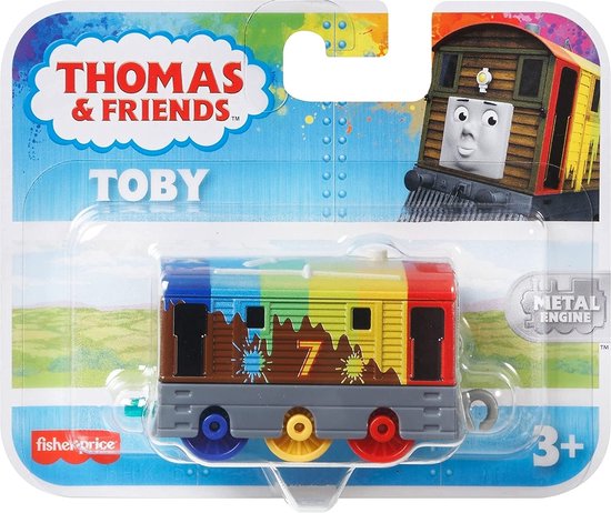 Flightmode- Thomas & Friends GYV65 Rainbow Toby Push-Along Trein Motor ...