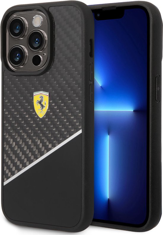 Ferrari Apple iPhone 14 Pro Max Telefoonhoesje - Polycarbonaat & TPU ...