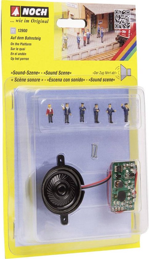 NOCH 12950 N Op het perron figuren Kant-en-klare module, Scène met ...
