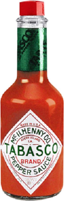 Tabasco Originele Rode Pepersaus - Fles van 350 ml | bol