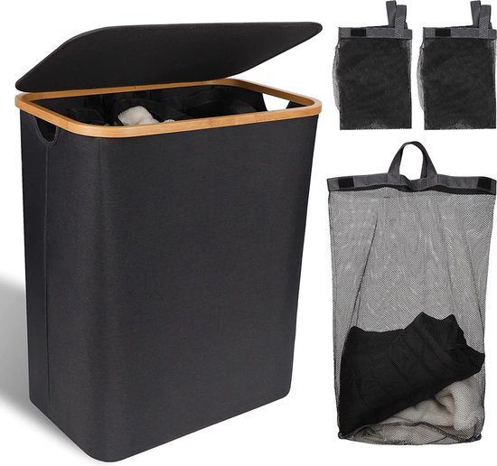Luxe Wasmand – Badkamer Accessoires – Groot Maat - Universeel | bol