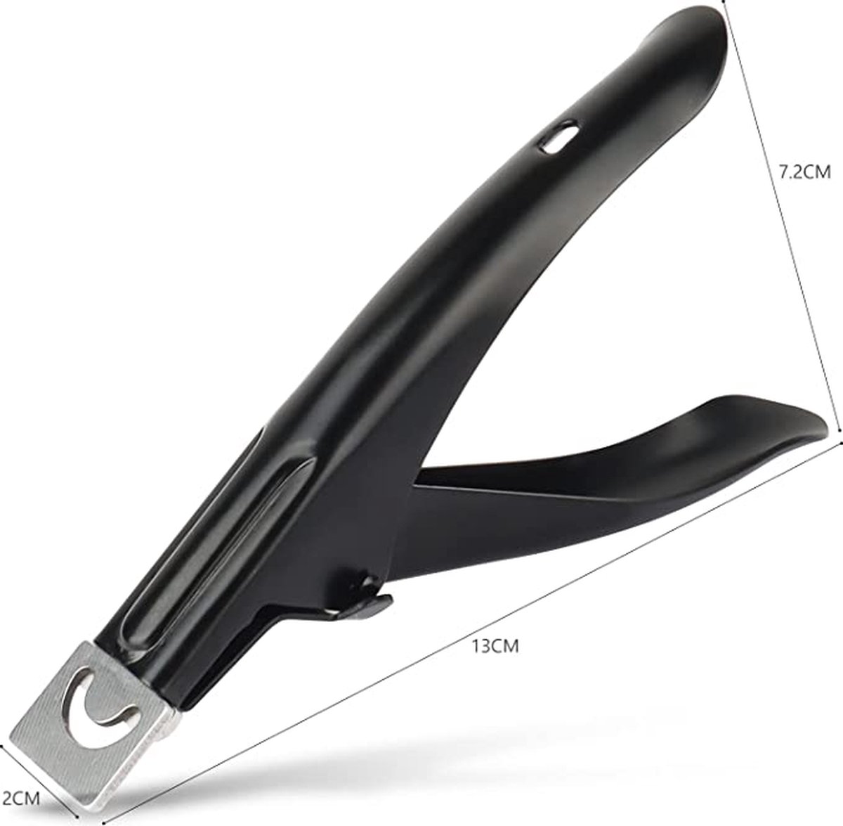 Knaak Nageltip Knipper Zwart - Nagelknipper kunstnagels / French ...
