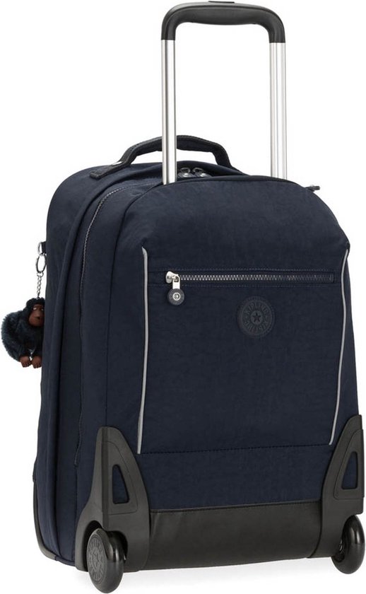 kipling Back To School Sari Wheeled Backpack True Blue Tonal | bol