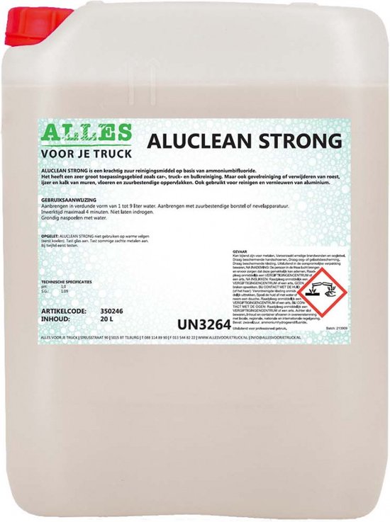 Aluminium reiniger AVJT Aluclean Strong, 20 ltr | bol