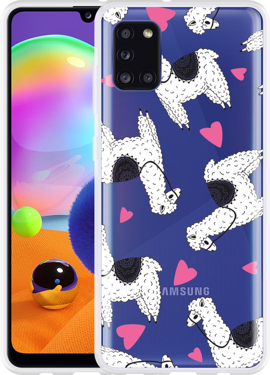 Hoesje Geschikt voor Samsung Galaxy A31 Alpaca | bol
