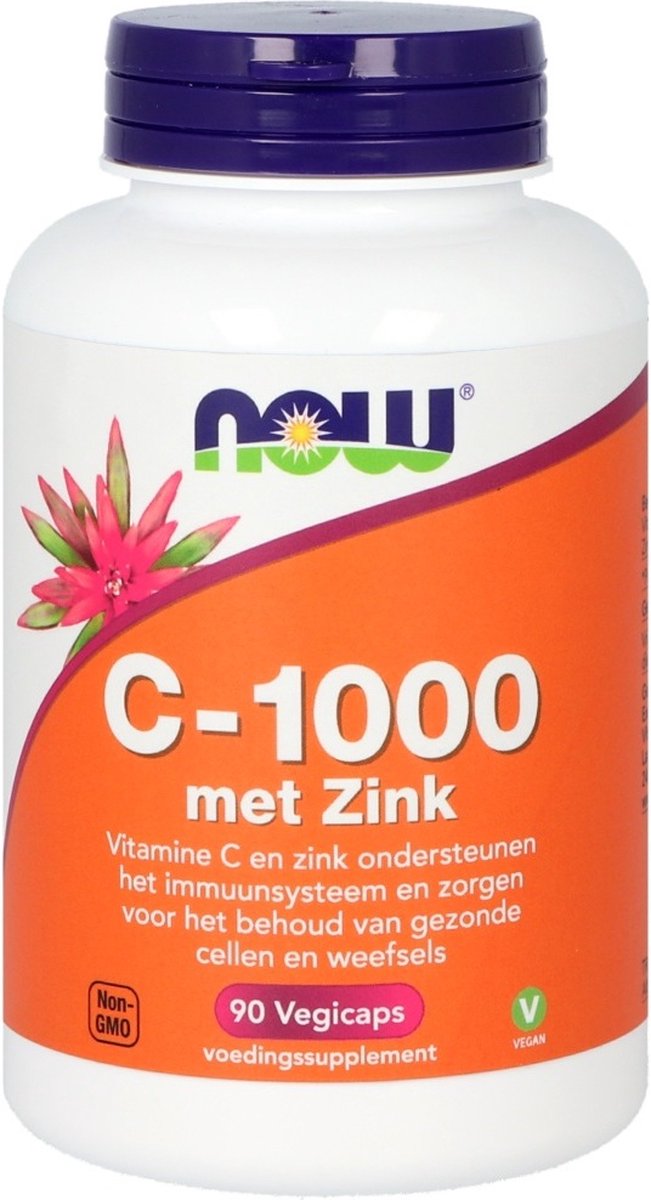 NOW C-1000 met Zink 90 capsules | bol.com