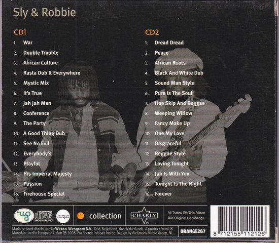 Orange Collection, Sly & Robbie | CD (album) | Muziek | bol