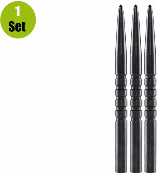 Bull's Ringed Grip Points Black - 38mm | bol.com