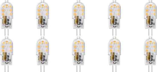 LED Lamp 10 Pack - Velvalux - G4 Fitting - Dimbaar - 2W - Helder/Koud ...