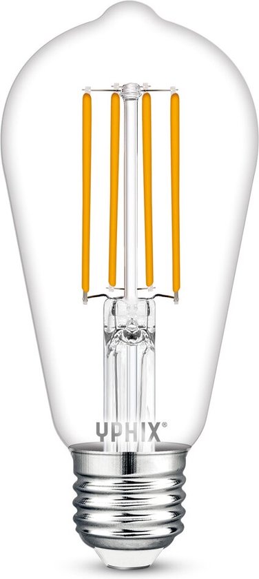 Yphix E27 LED filament lamp Edison Polaris ST64 4,5W 2700K - Energieklasse: F - | bol
