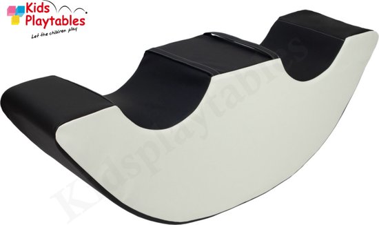 Soft Play Foam Schommelwip Duo zwart-wit | rocker | wipwap ...