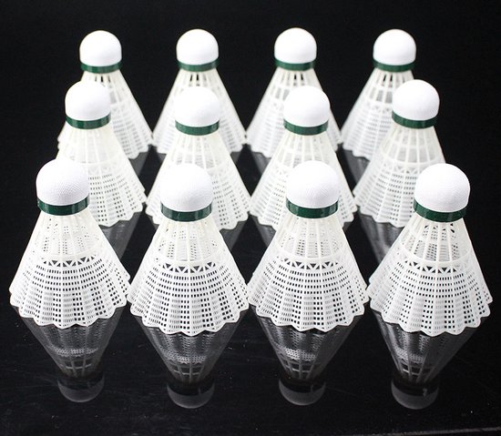 Badminton shuttles - 12 delige Shuttles - 12 stuks - Shuttles ...