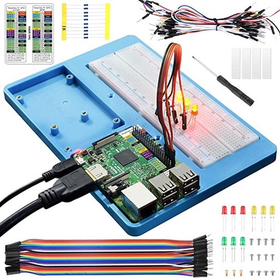 UNIROI 14 in 1 (QR9) Breadboard Kit met RAB Houder Compatibel met R3, M2560P &... | bol