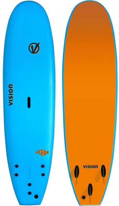 Vision Flare Softtop Surfboard | bol