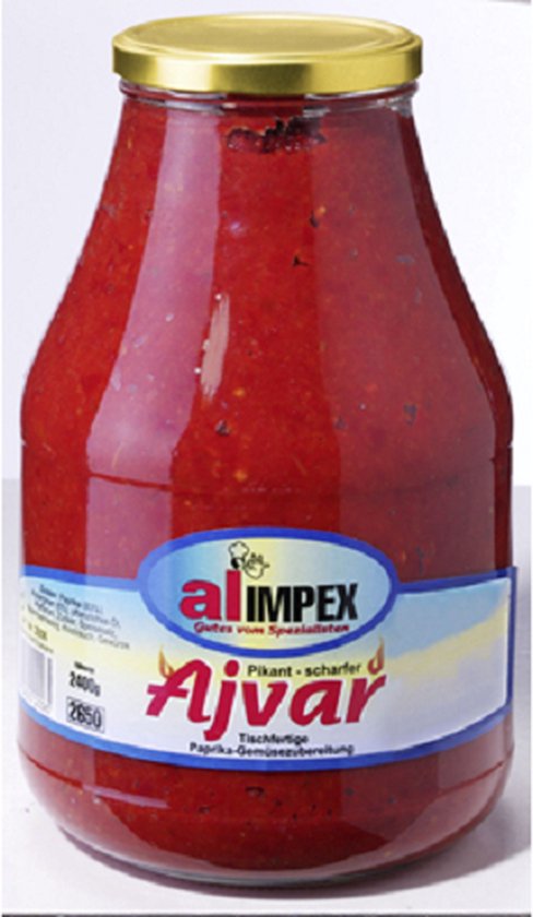 Alimpex Ajvar pittig-pittig - 3 x 2,65 l doos | bol