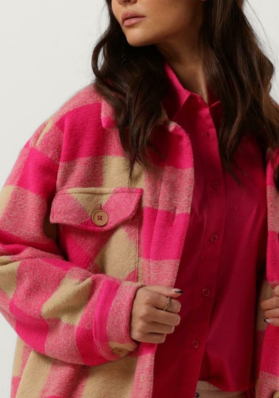 Lollys Laundry Viktoria Jacket Jassen Dames - Zomerjas - Roze - Maat L ...