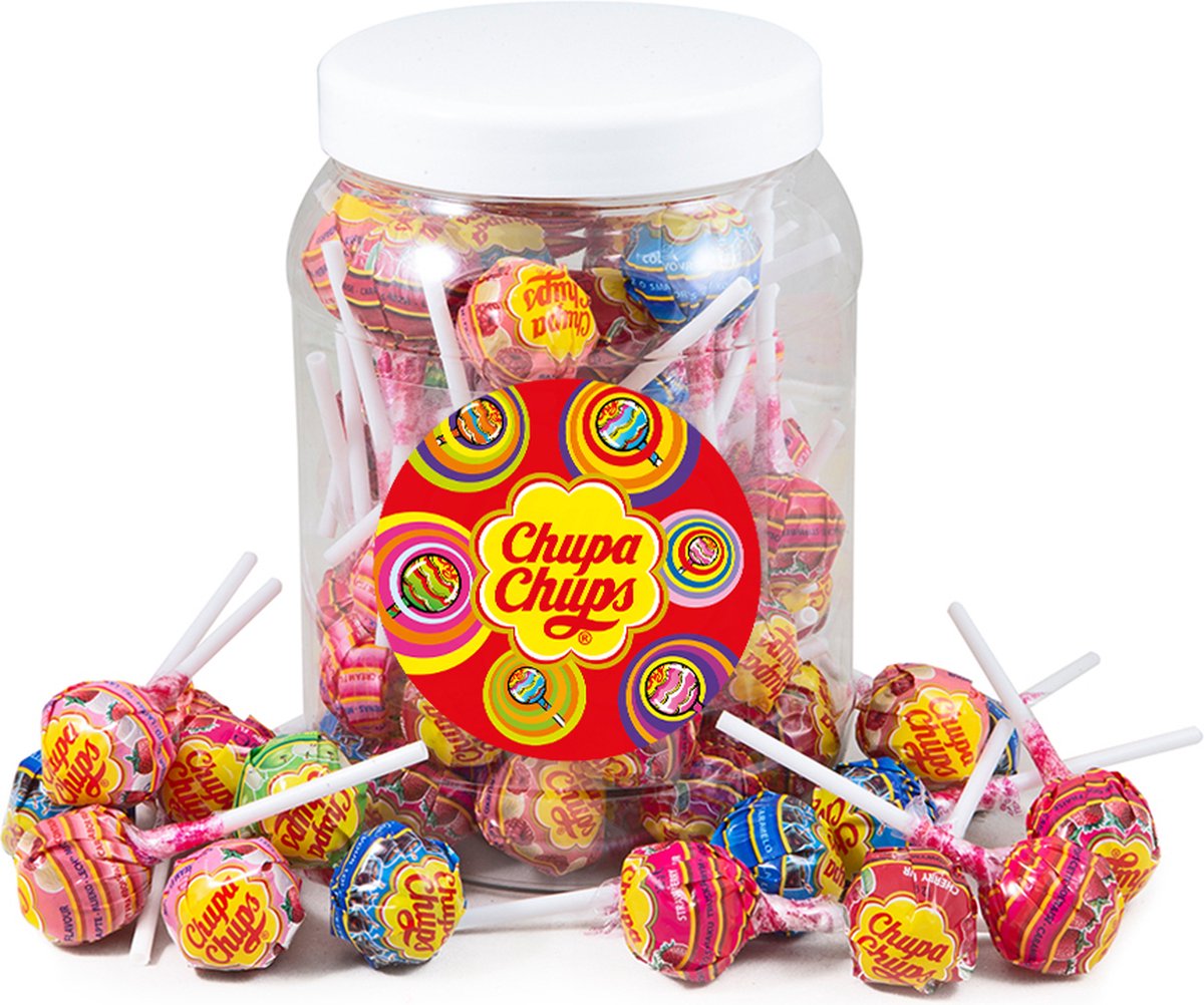 Chupa Chups - Best of lollies - ca 55 stuks - ca. 600g | bol.com