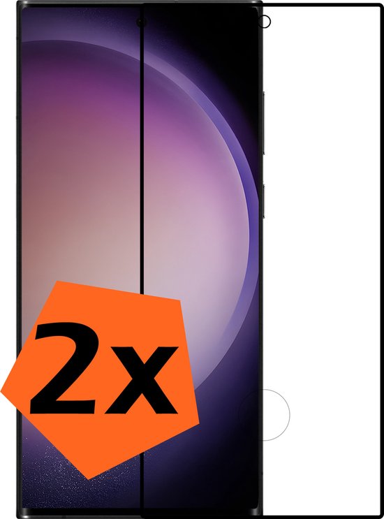 Screenprotector Geschikt voor Samsung S23 Ultra Screenprotector Bescherm Glas -... | bol