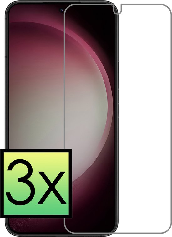 Screenprotector Geschikt voor Samsung S23 Screenprotector Tempered Glass Gehard Glas... | bol