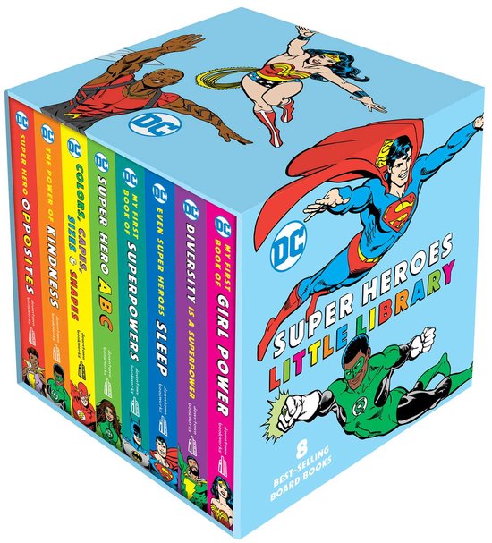 DC Super Heroes- DC Super Heroes Little Library, Julie Merberg ...